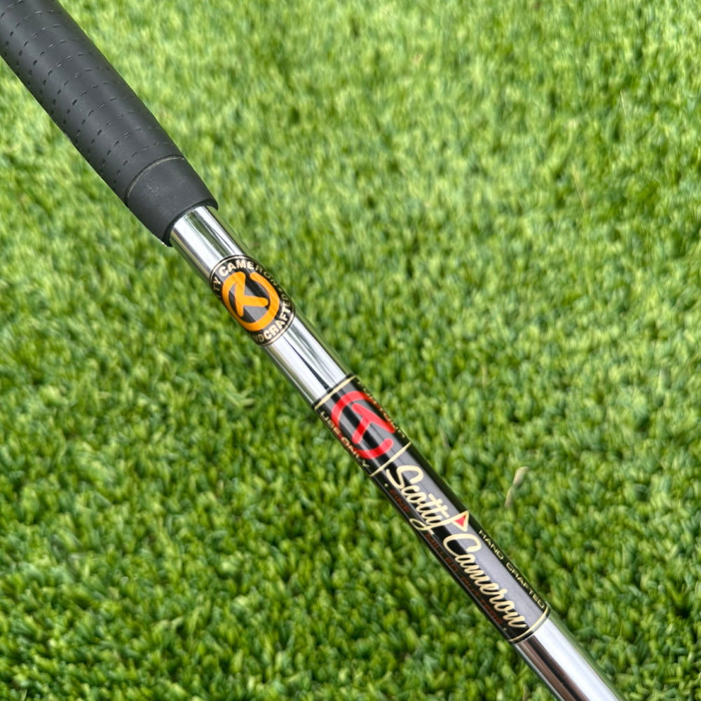 Scotty Cameron Double Circle T shaft with a .382 flare tip and CNC Gri ...