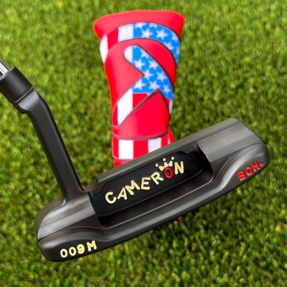 Scotty Cameron Brushed Black 009M 340G Beached Circle T Putter ...