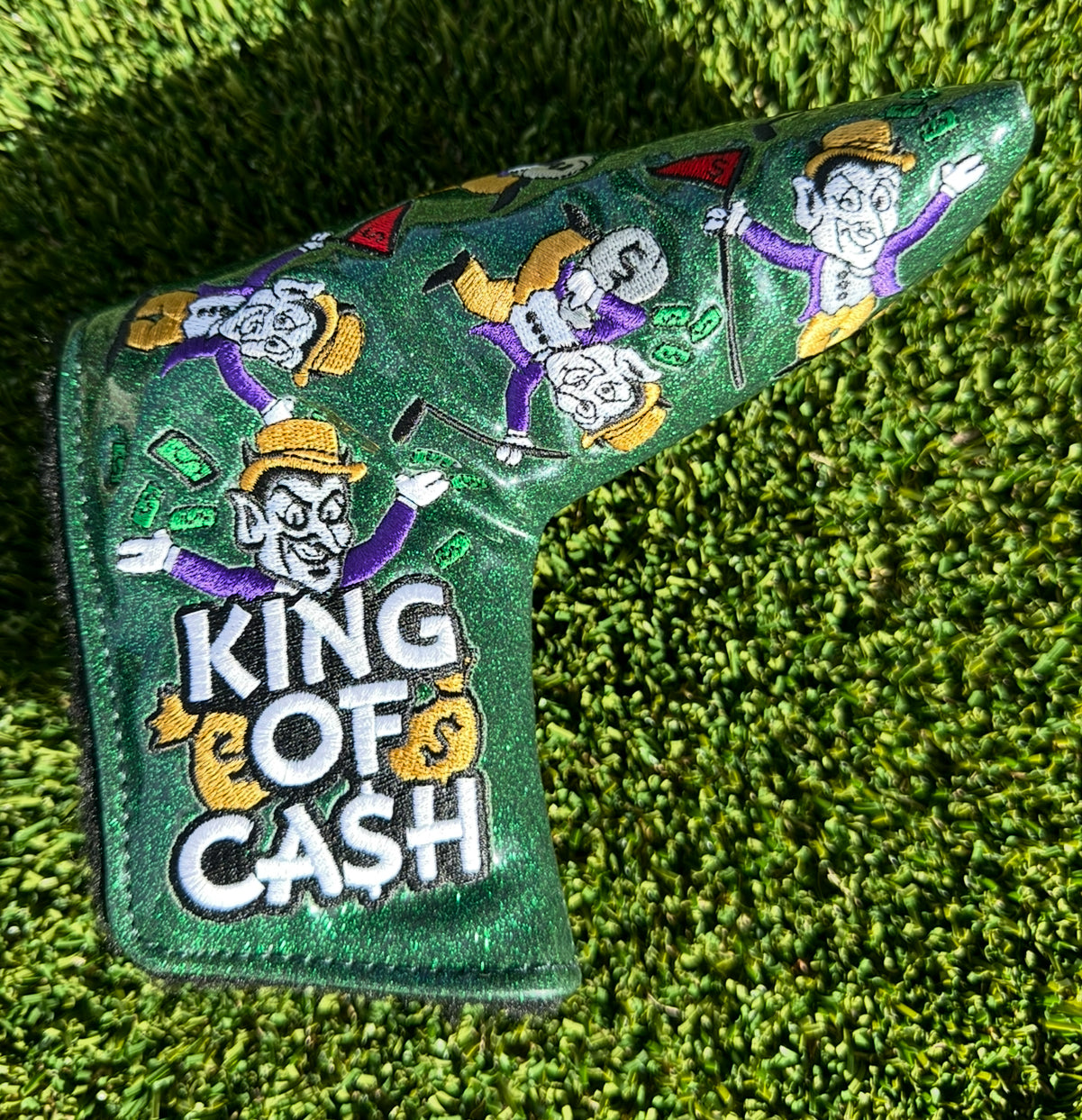 Custom Shop KING OF CASH headcover – TourScottys.com
