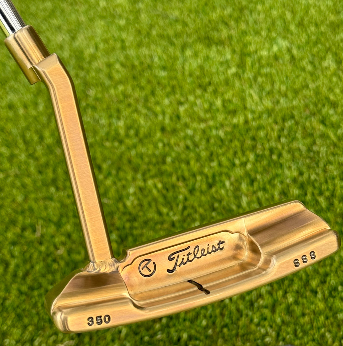Scotty Cameron Welded Long Neck Timeless SSS Chromatic Bronze 350G Cir ...
