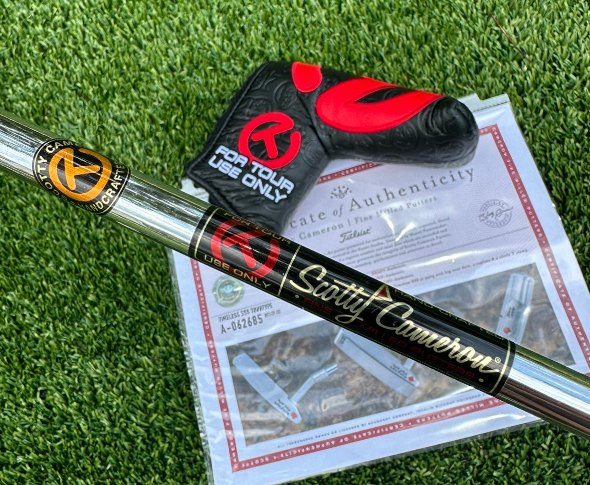 Scotty Cameron Rare Cherry Bomb Tour Type Timeless SSS 350G Circle T P ...