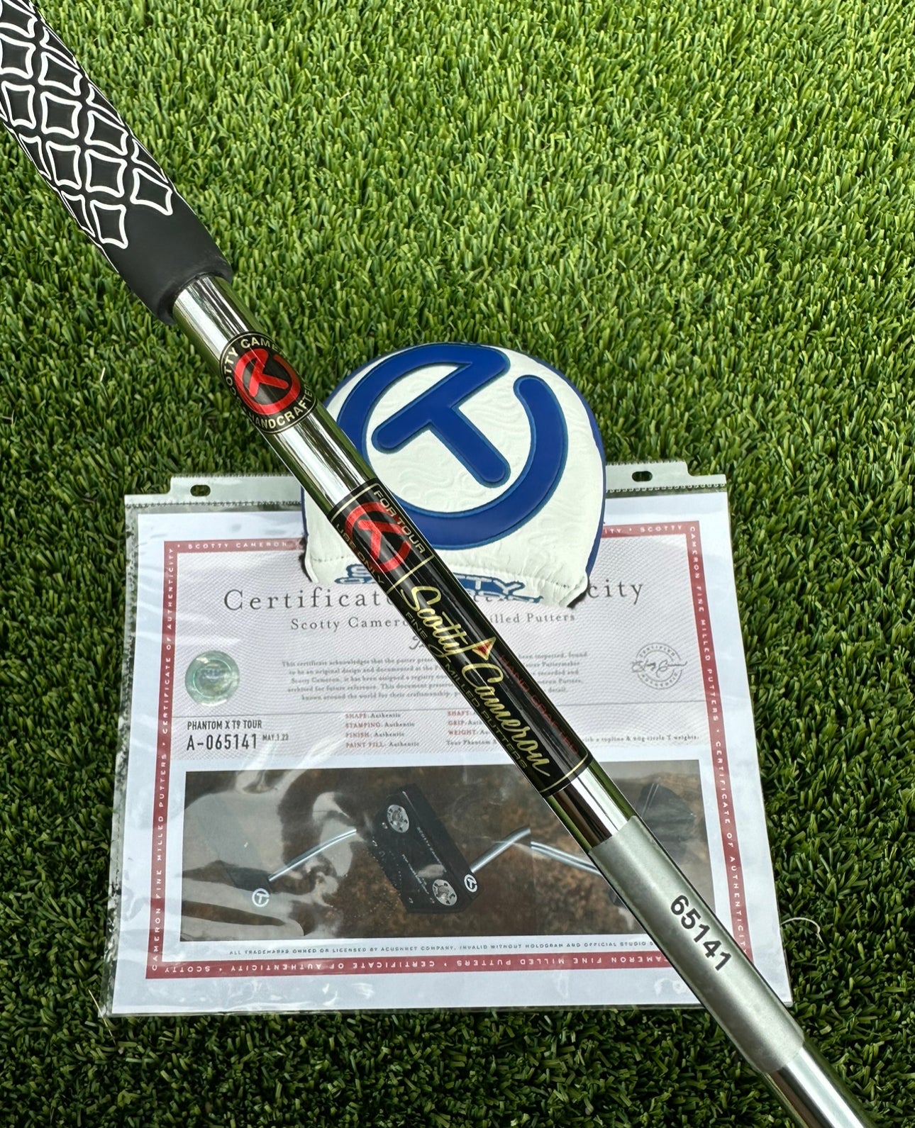 Scotty Cameron Tour Black Phantom T9 SSS 360G Circle T Putter ...