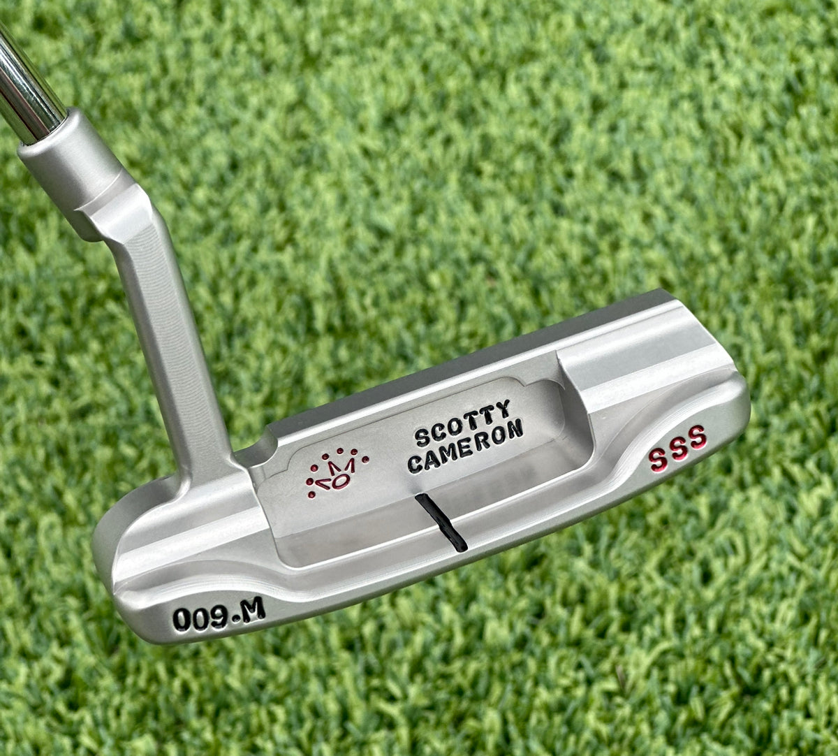 Scotty Cameron 009M SSS 350G Circle T Putter - TourScottys.com