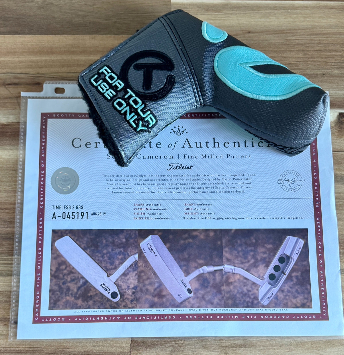 Scotty Cameron Timeless T2 GSS 350G Circle T Putter - TourScottys.com