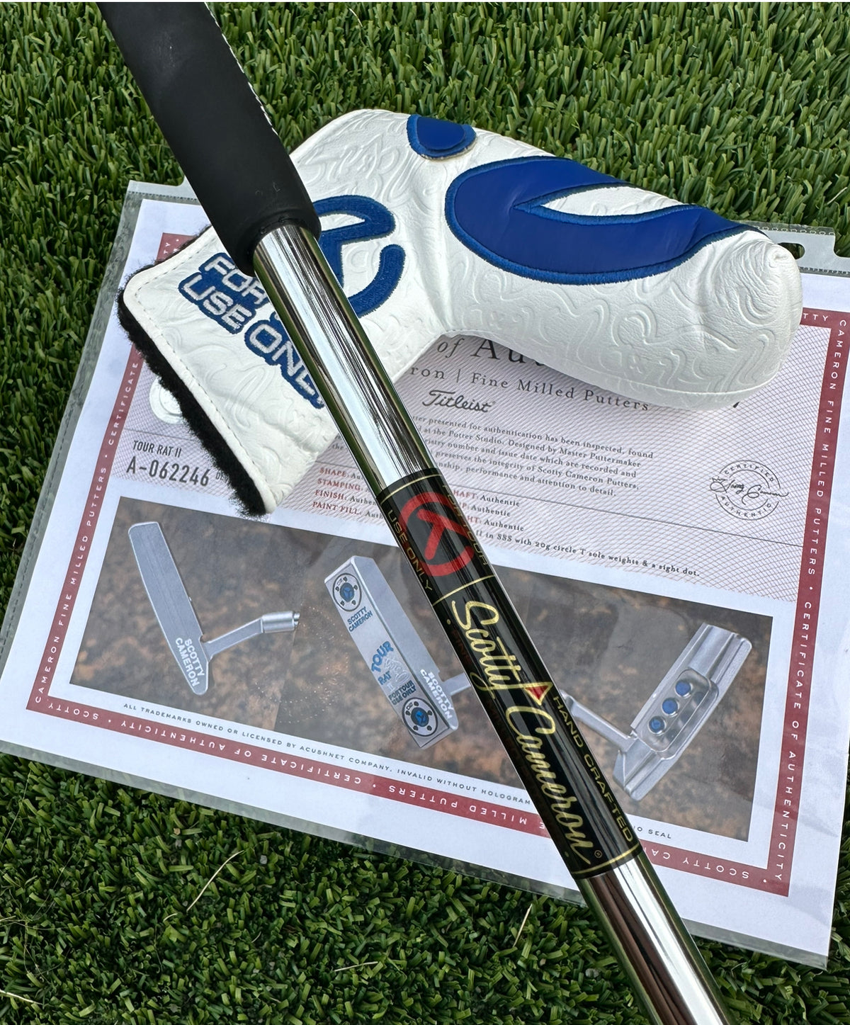 Scotty Cameron Tour Rat 1 SSS Silver Mist 360G Circle T - TourScottys.com