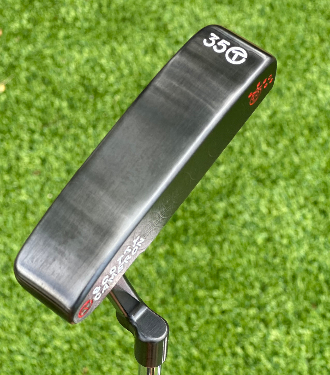 Scotty Cameron Tour Black 009 Masterful Carbon 350G Circle T Putter~~U ...